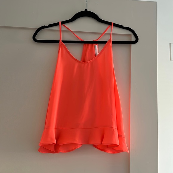 Urban Outfitters | Tops | Neon Pink Cropped Tank | Poshmark